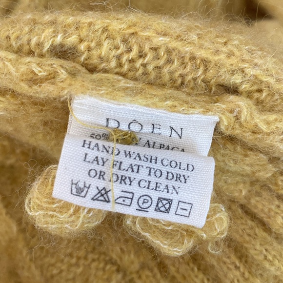 Doen | Sweaters | Doen Adler Cardigan In Goldfinch | Poshmark